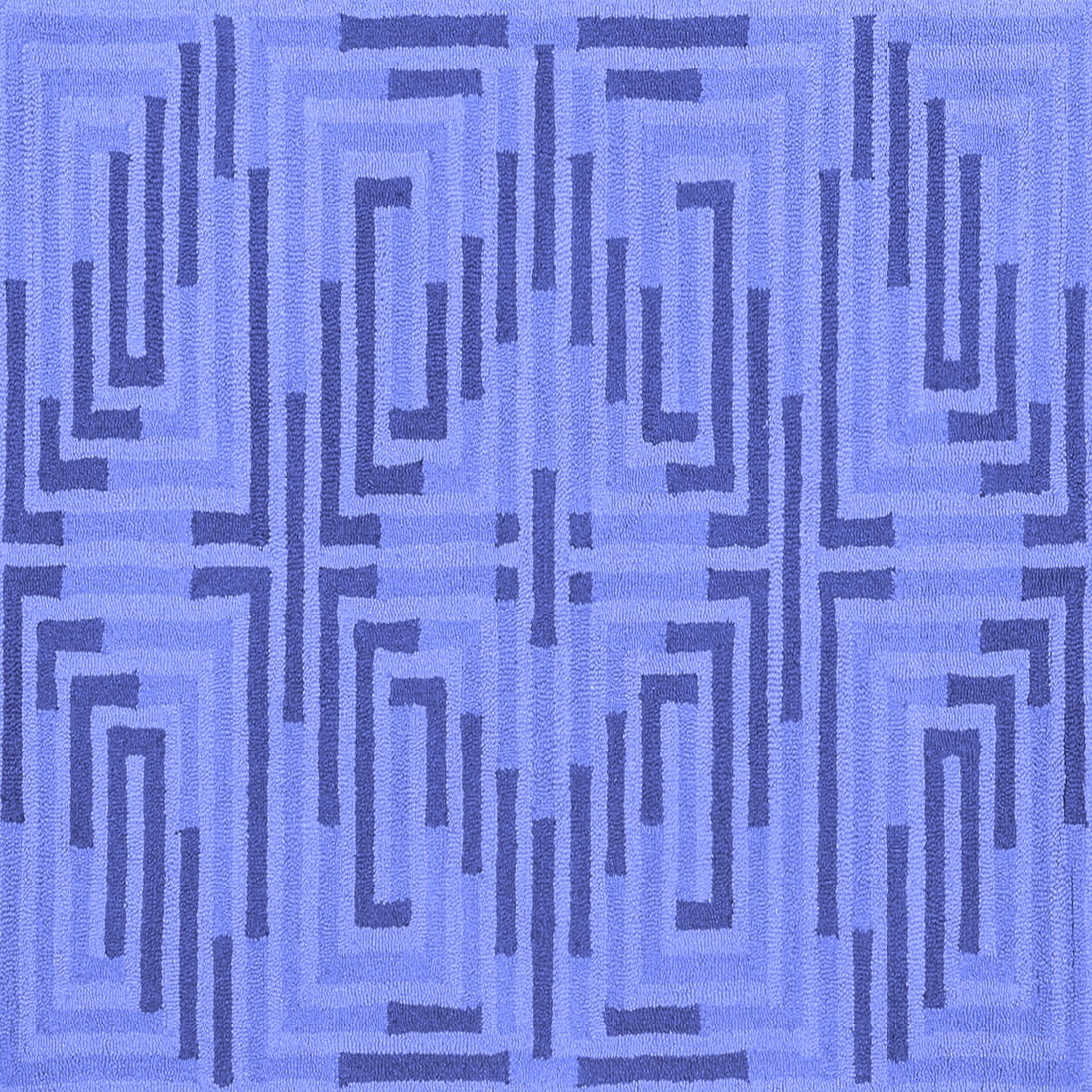 Ahgly Company Indoor Square Abstract Blue Contemporary Area Rugs, 5 ...