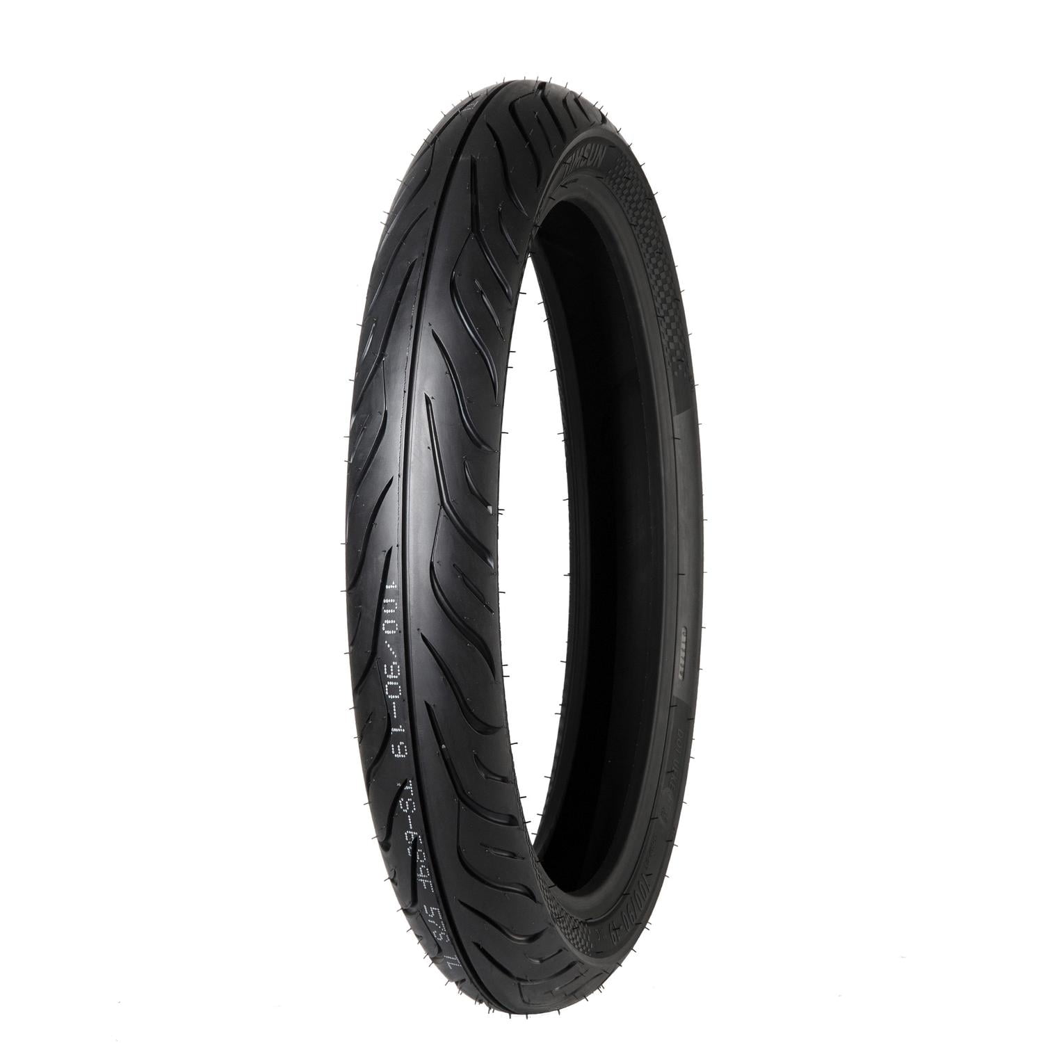 Llanta 110/70-13 para moto 48S Tubeless TS 689F Timsun negro | Bodega Aurrera en línea