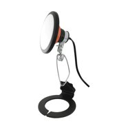 Might-D-Light 10-Watt 400-Lumen Dark Gray Rechargeable Folding LED Work ...