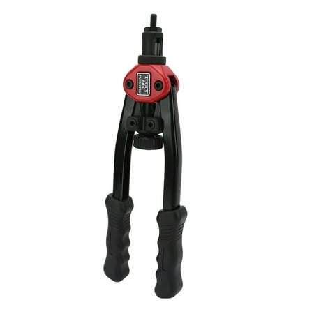 Manual Hand Riveter, Carbon Steel Arm Heat Treated Ergonomic Handle ...