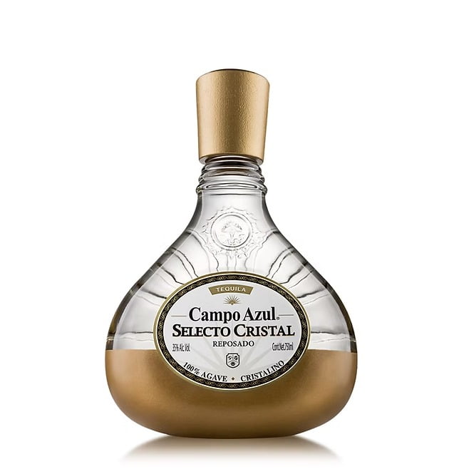 Tequila Campo Azul Cristal Reposado Cristalino 750 Ml Campo Azul ...