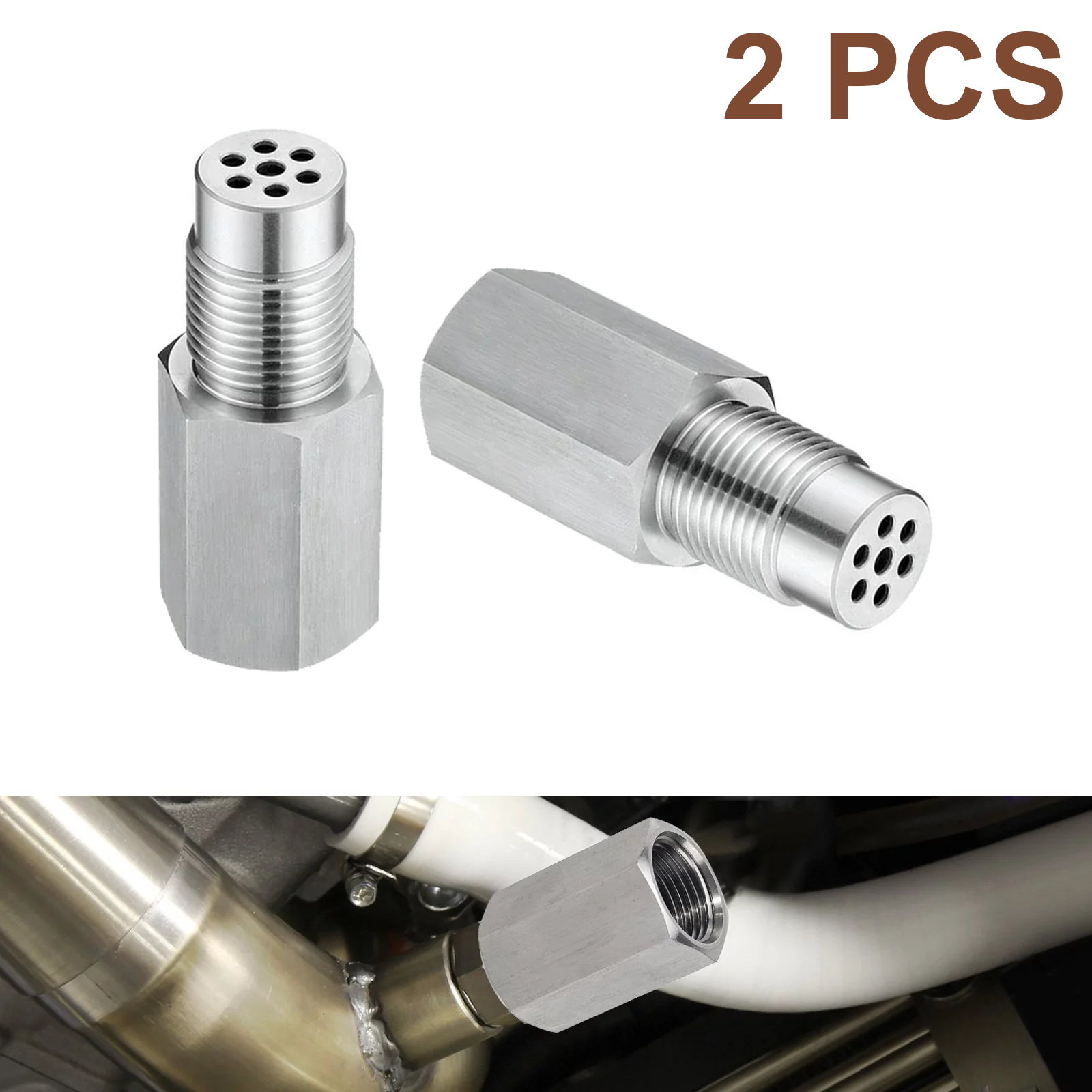 Russell Performance -8 AN Carb Adapter Fittings (2 pcs.) (Endura ...