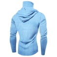 Fabrcox Hooded Rash Guard Men with Mask Quick Drying Long Sleeve Mens ...