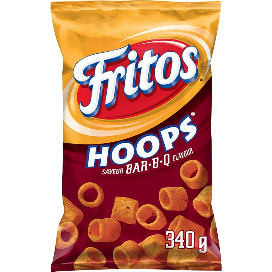 Click here for Fritos Hoops Bar-B-Q Flavour Corn Chips 340 G prices