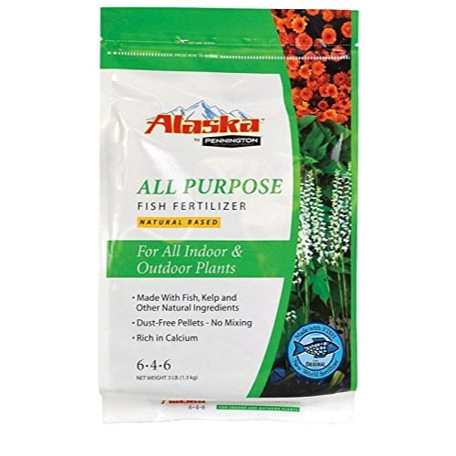 Alaska All Purpose Dry Dust Free Pellets Fertilizer; 3 Pounds - Walmart ...