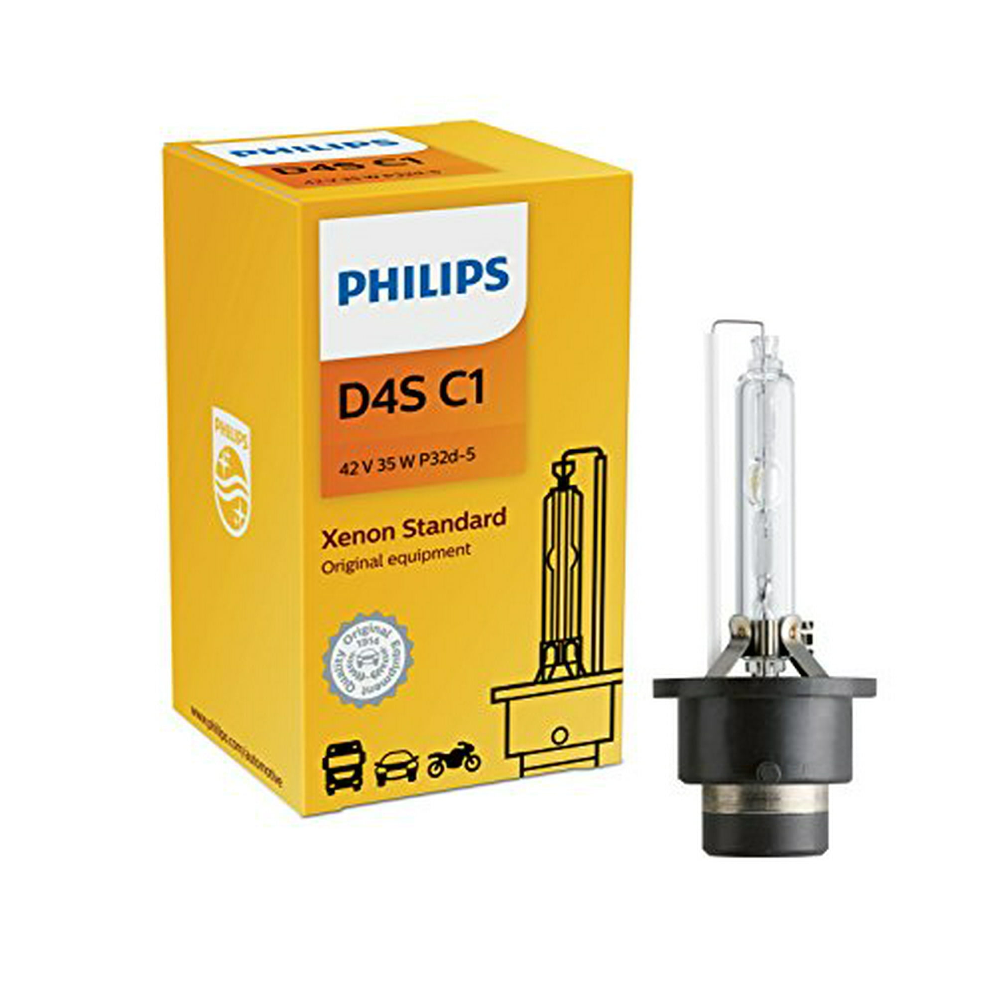 Philips D4s Standard Authentic Xenon Hid Headlight Bulb  1 Pack