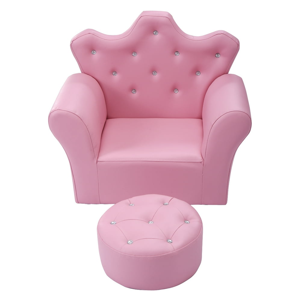 Topbuy Single Sponge Sofa Toddler Children Leisure Chair with Armrest ...