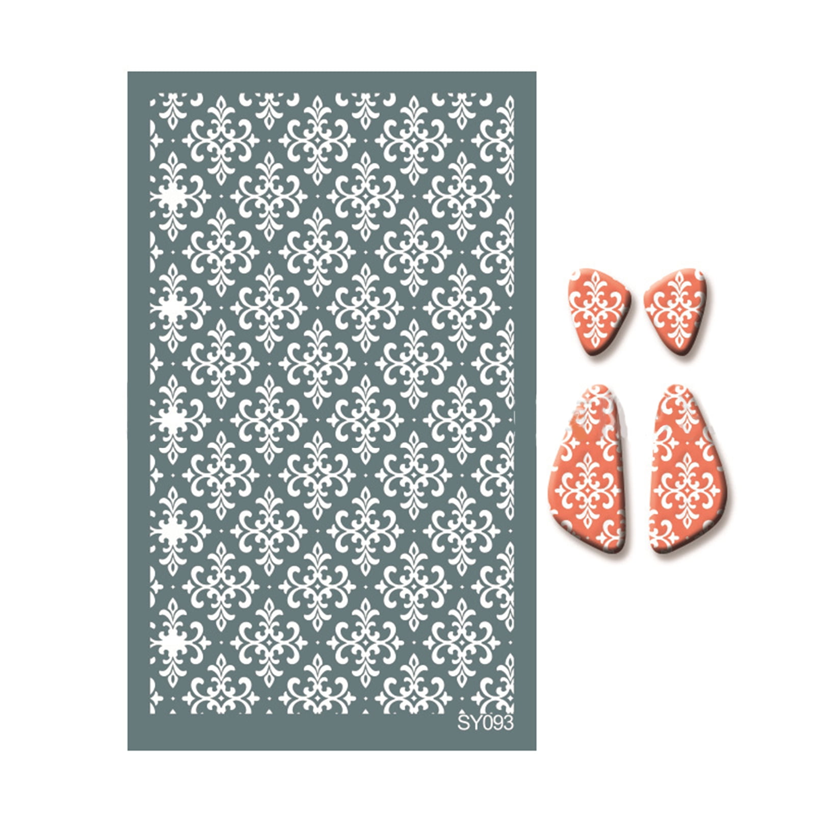 FaLX Clay Earring Cutter - Various Patterns Embossing Mold - Printing ...