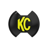 Kc Hilites Light Covers 6in Round Black w/Yellow Soft - Walmart.com