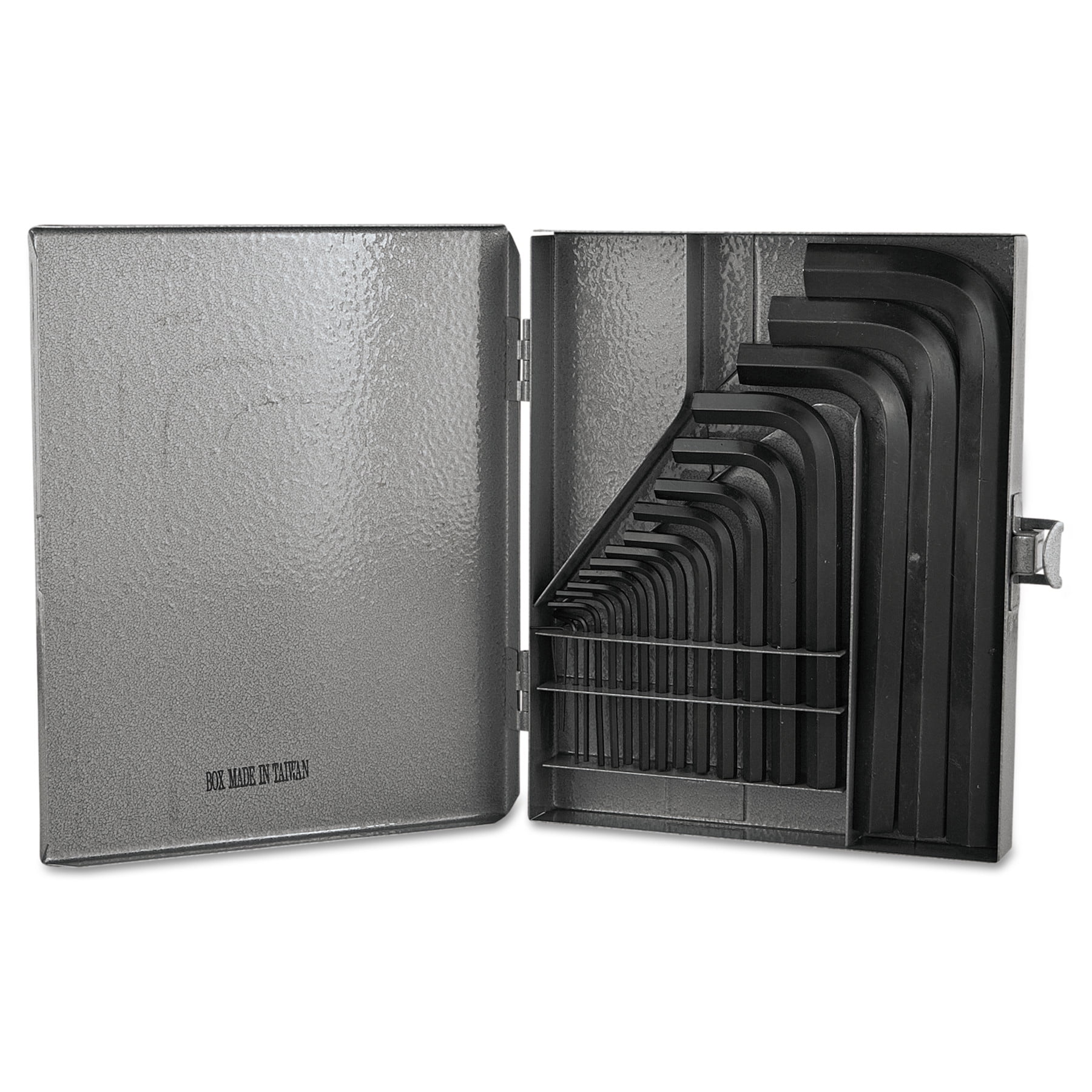 Allen Short-Arm Hex Key, 18-Piece Set, SAE, Black Oxide - Walmart.com