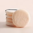5 Pack Round Powder Puff Reusable Cotton Sponge Powder Puff Pad with ...
