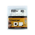 FastCap White Plastic Self Adhesive Screw Cap Covers (Box of 1060 ...