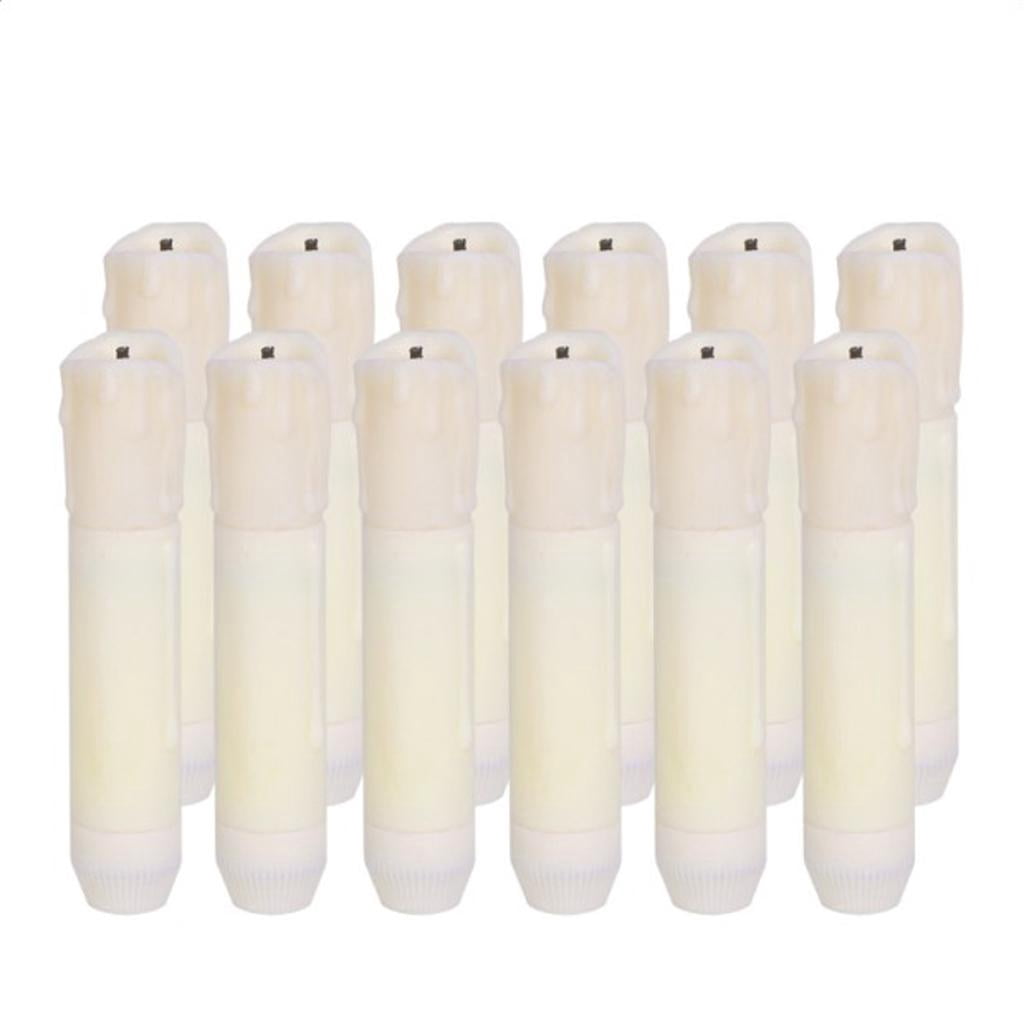 105mm Battery Flameless Led Candle Flickering Decorative Dinner/Taper ...