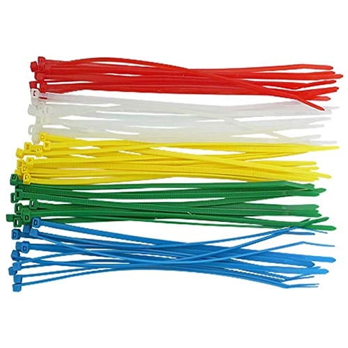 SYD CHEN Cinchos para Cables de Nylon Morados de 4 Pulgadas (1000 Piez ...