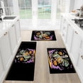 CCTFS Halloween, mummies, dinosaurs 3Pcs Flannel Mat and Kitchen Rugs ...