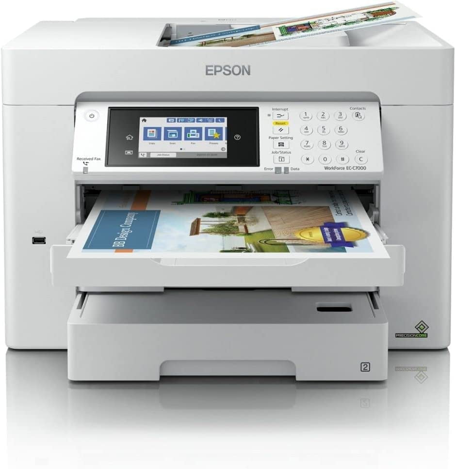 Epson Workforce EC-C7000 Color Multifunction All-in-One Printer ...