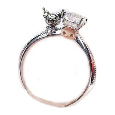 Sanrio Kawaii Cinnamoroll Ring Anime New Kuromi Opening Adjustable ...