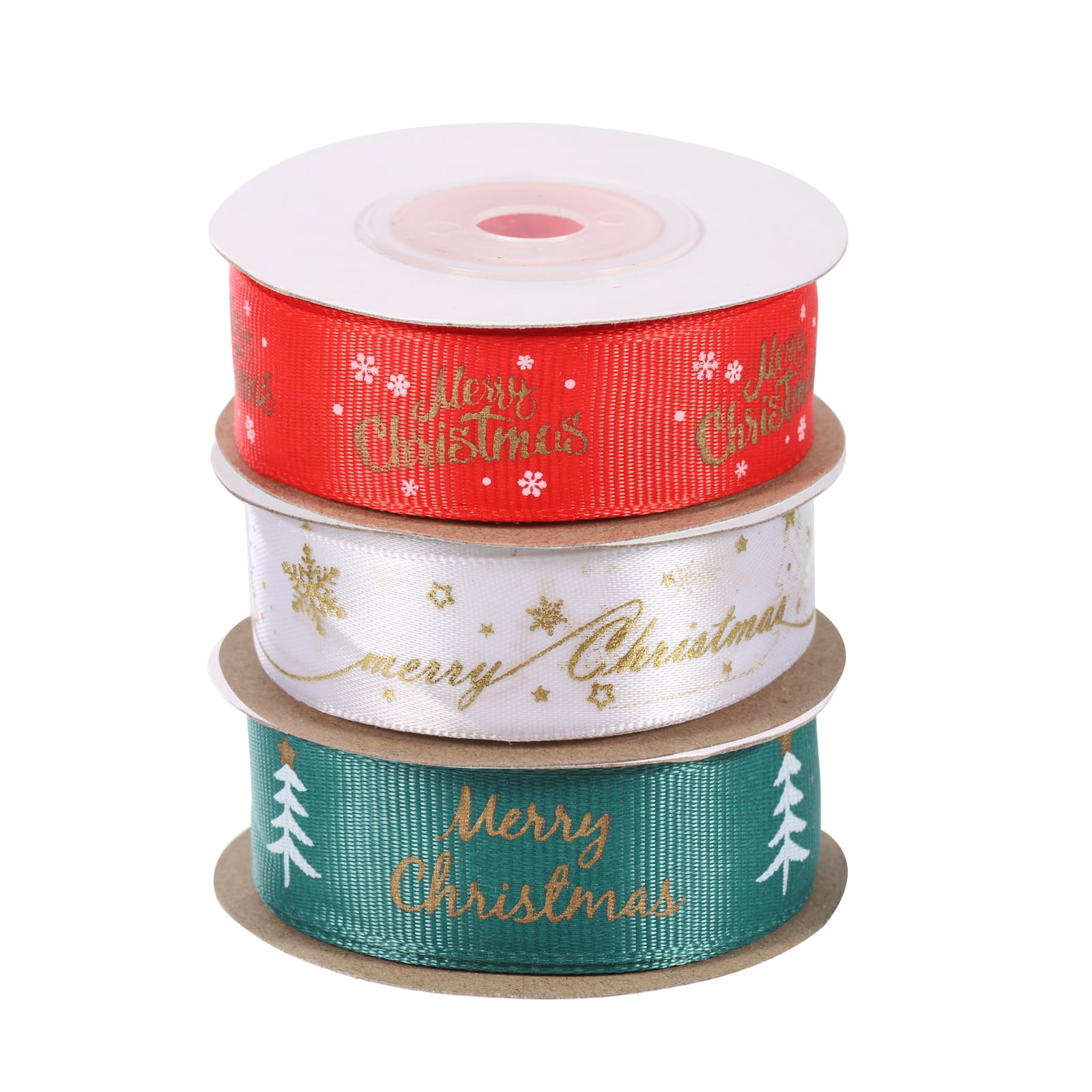 Click here for Unique Bargains 3 Roll Christmas Ribbons Grosgrain... prices
