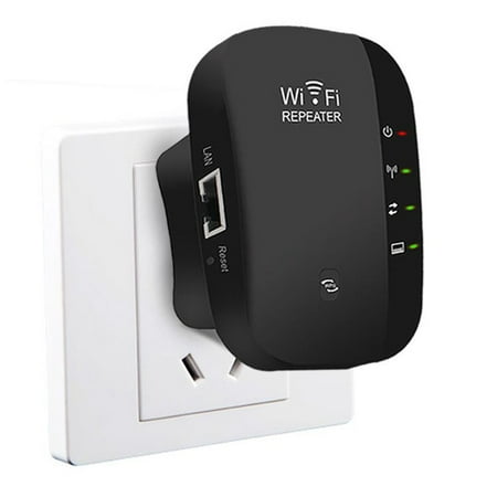 Easy Installation 300Mbps Wireless Range Extender Repeater Portable ...