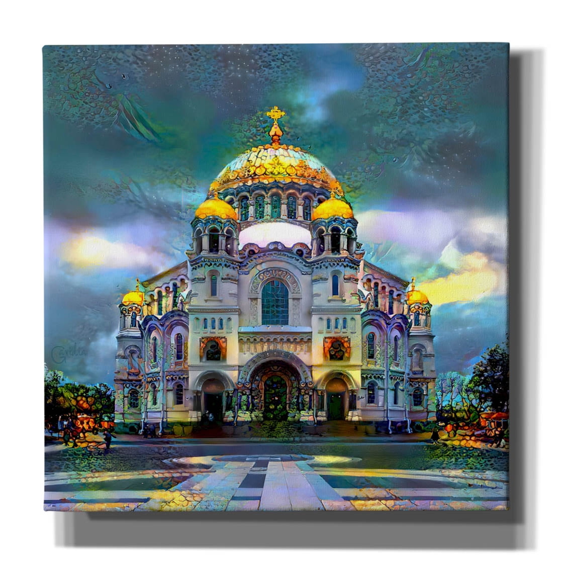 Epic Graffiti 'Saint Petersburg Russia Naval cathedral of Saint ...
