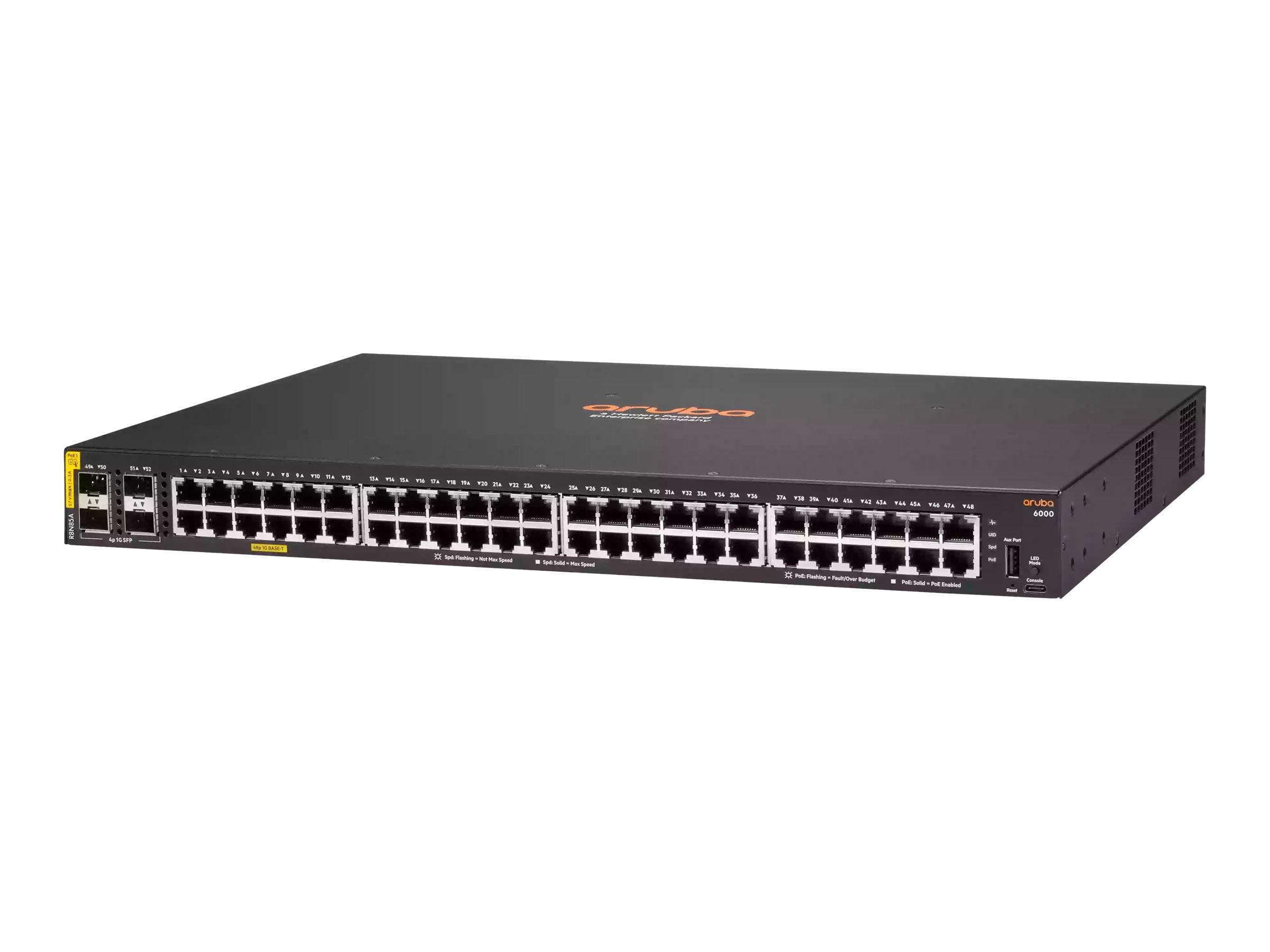 Buy Aruba 6000 48G Class4 PoE 4SFP 370W Switch Online at Lowest Price ...