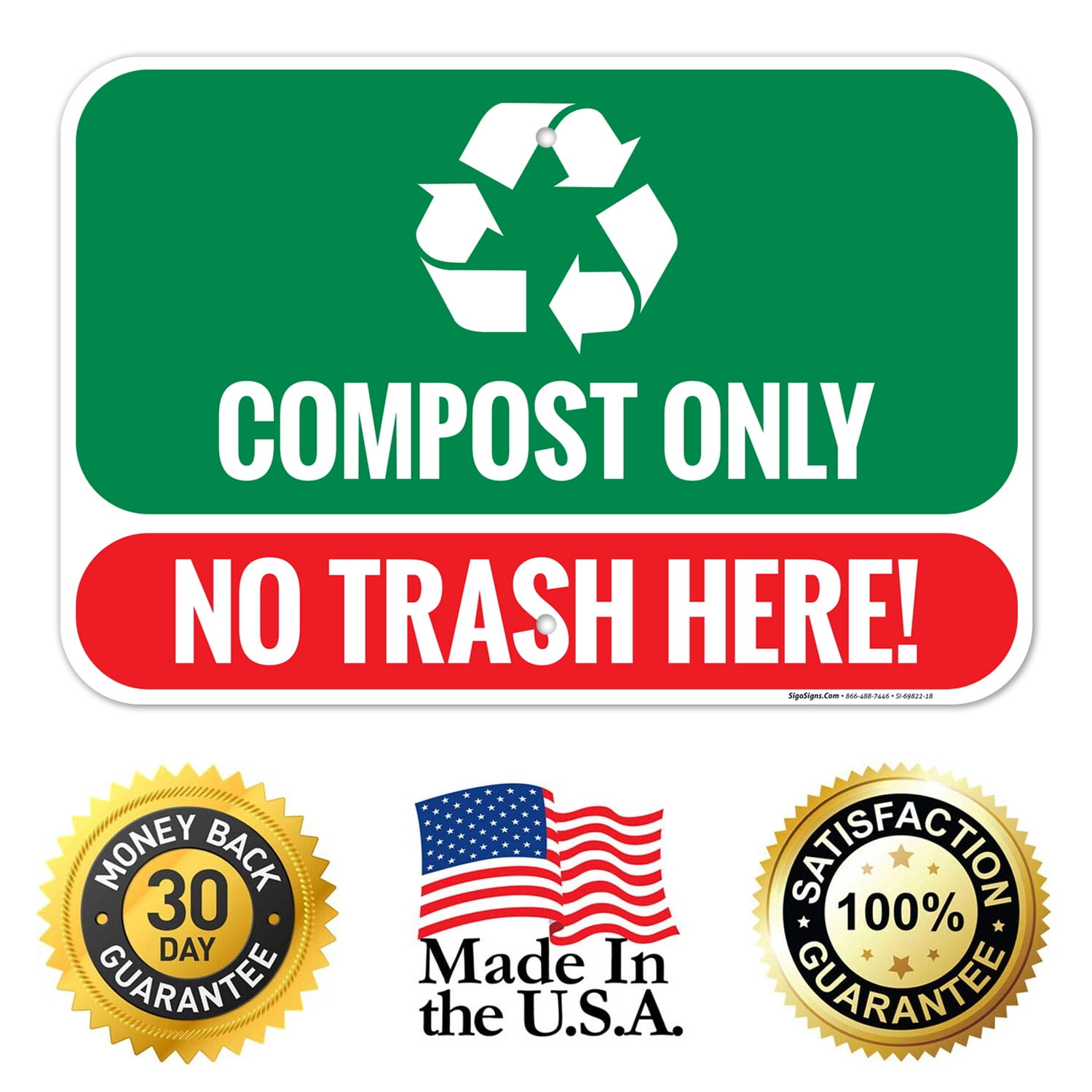 Compost Only Sign