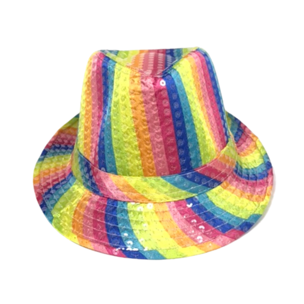 Rainbow Fedora