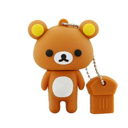 Creative Brown Bear U-disk USB Flash Drive Pendrive USB 2.0 Memory ...