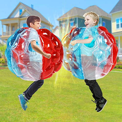 SUNSHINE-MALL Colourful Bumper Balls for Kids,Buddy Bubble Balls for ...