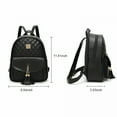 GASTROPOD 2026 New Small Backpack 3Pcs Pu Leather Backpack Simple ...