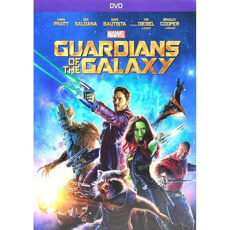Guardians Of The Galaxy Blu Ray Cover