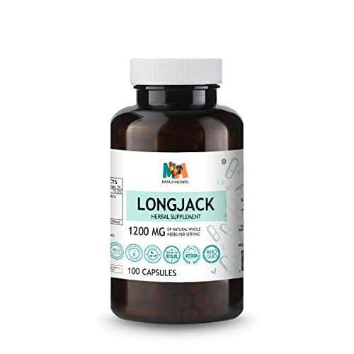 Buy LongJack Extract 100 Vegan Capsules, 1200MG, LongJack Tongkat Ali ...