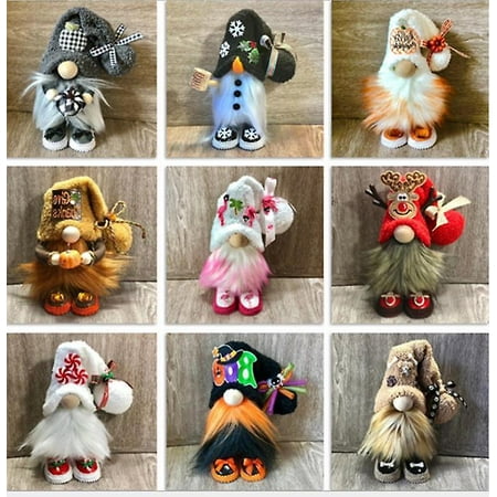 Faceless Doll 2022 Standing Boo Doll Autumn Pumpkin Muppet Christmas ...