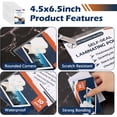 10 Pack 10 Mil 4"x6" Self Sealing Laminating Pouches Self Adhesive ...