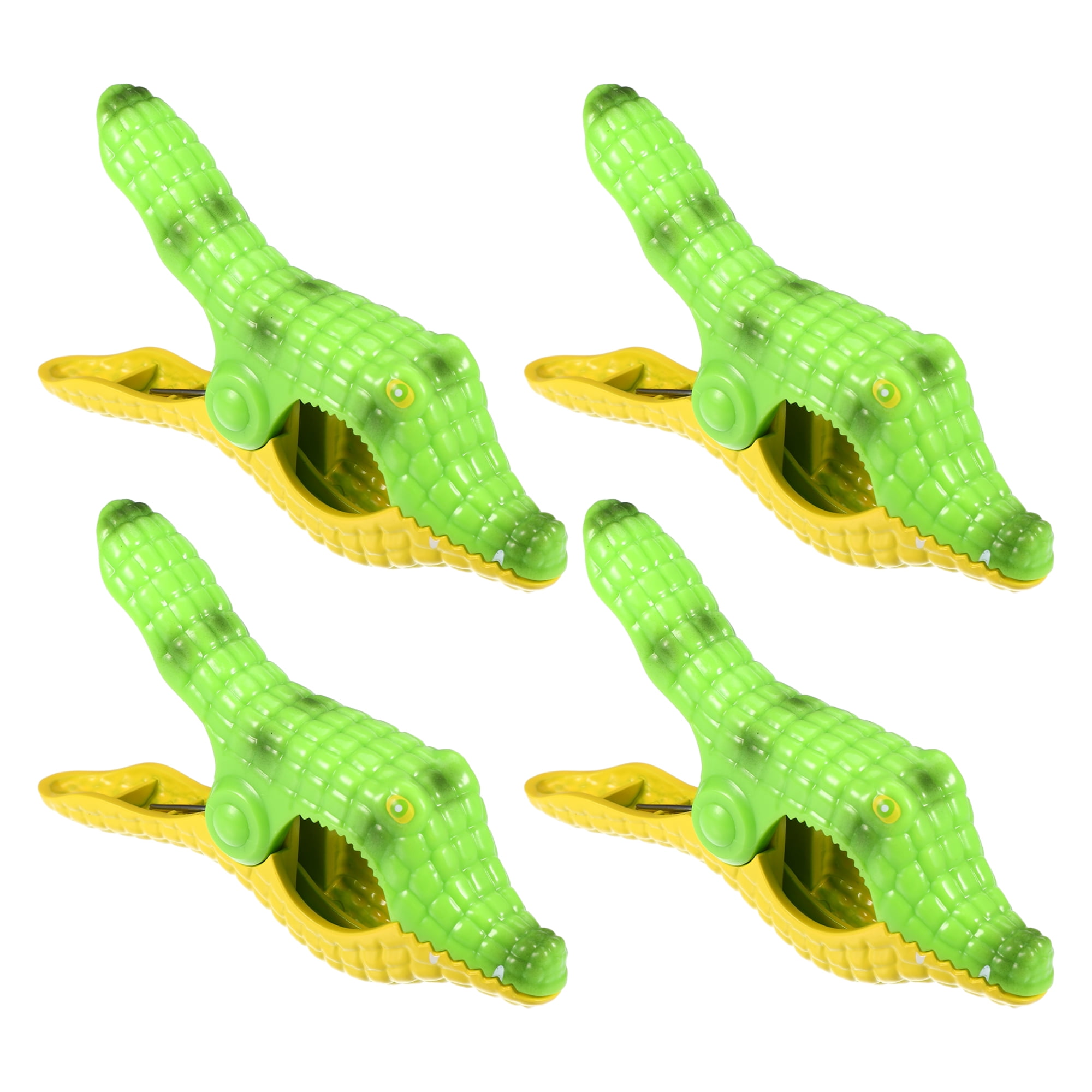 Click here for Unique Bargains 4 Pcs Crocodile Abs Metal Clothesp... prices