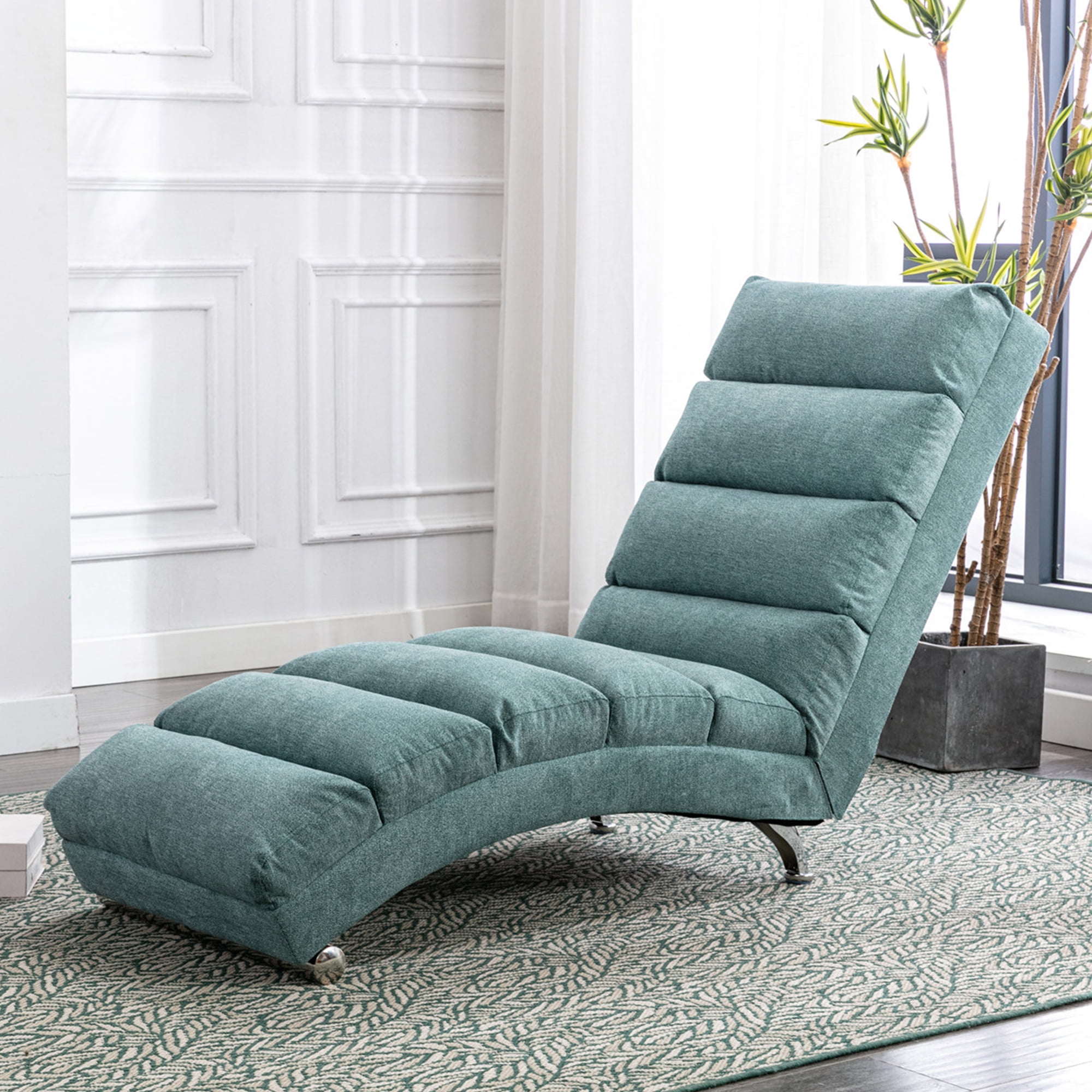 paproos Massage Chaise Lounge, Indoor Ergonomic Electric Massage Long ...