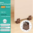 4PCS Adjustable Chair Feet Riser Screw Clamp 5cm Heavy Duty Sofa Tables ...
