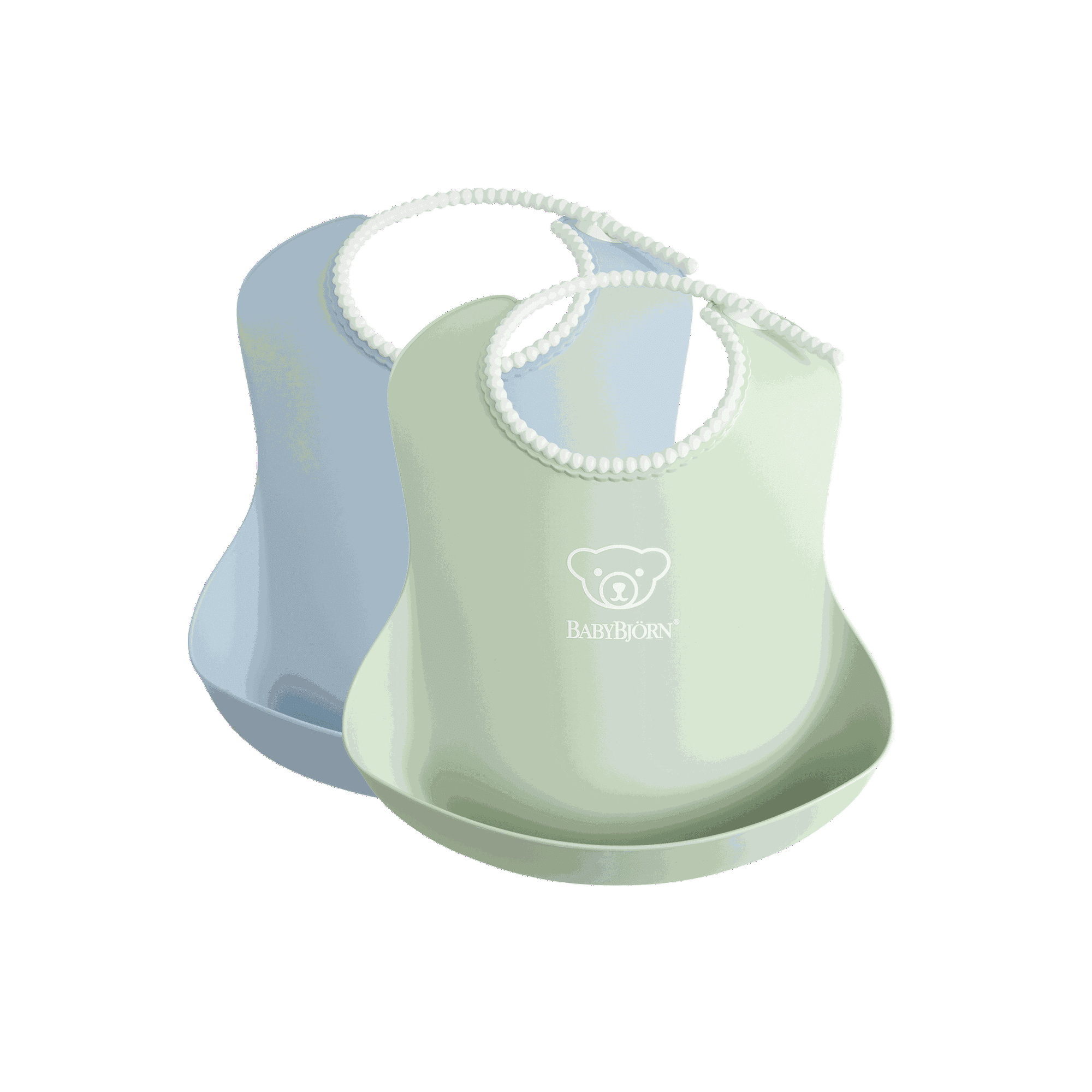 Click here for Babybjörn Babybjorn Baby Bib 2-Pack  Powder Green/... prices