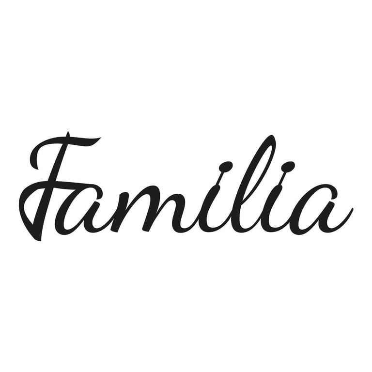 Familia Word Art