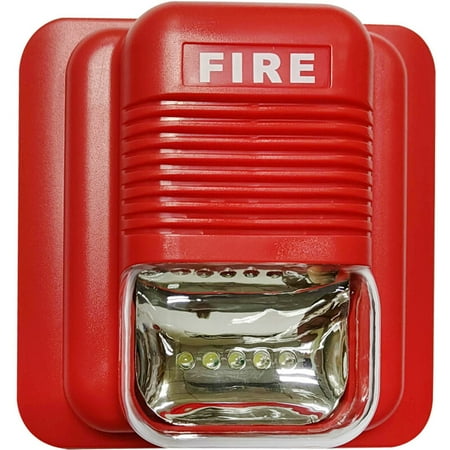 Fire alarm Warning Sirène Stroboscopique Klaxon Soft and Stroboscopic ...