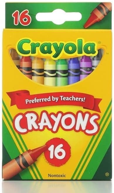 Crayola Classic Color Crayons 16 Ea (Pack of 6), 6 Pack, 96ct | Walmart ...
