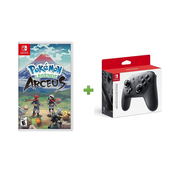 Bundle Pokemon Legends Arceus Nintendo Switch Control Pro | Walmart en ...