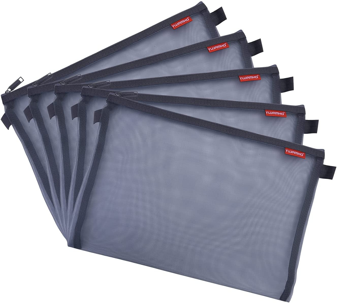 Pendancy 5Pcs A4 Nylon Travel File Folder Books Organizer Document Bags ...