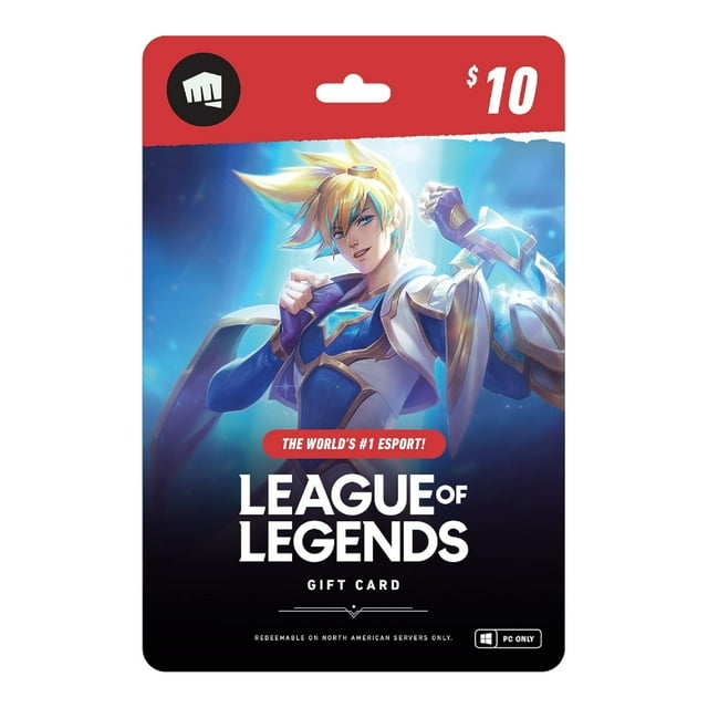 Riot League of Legends $10 (Digital Code) - Walmart.ca