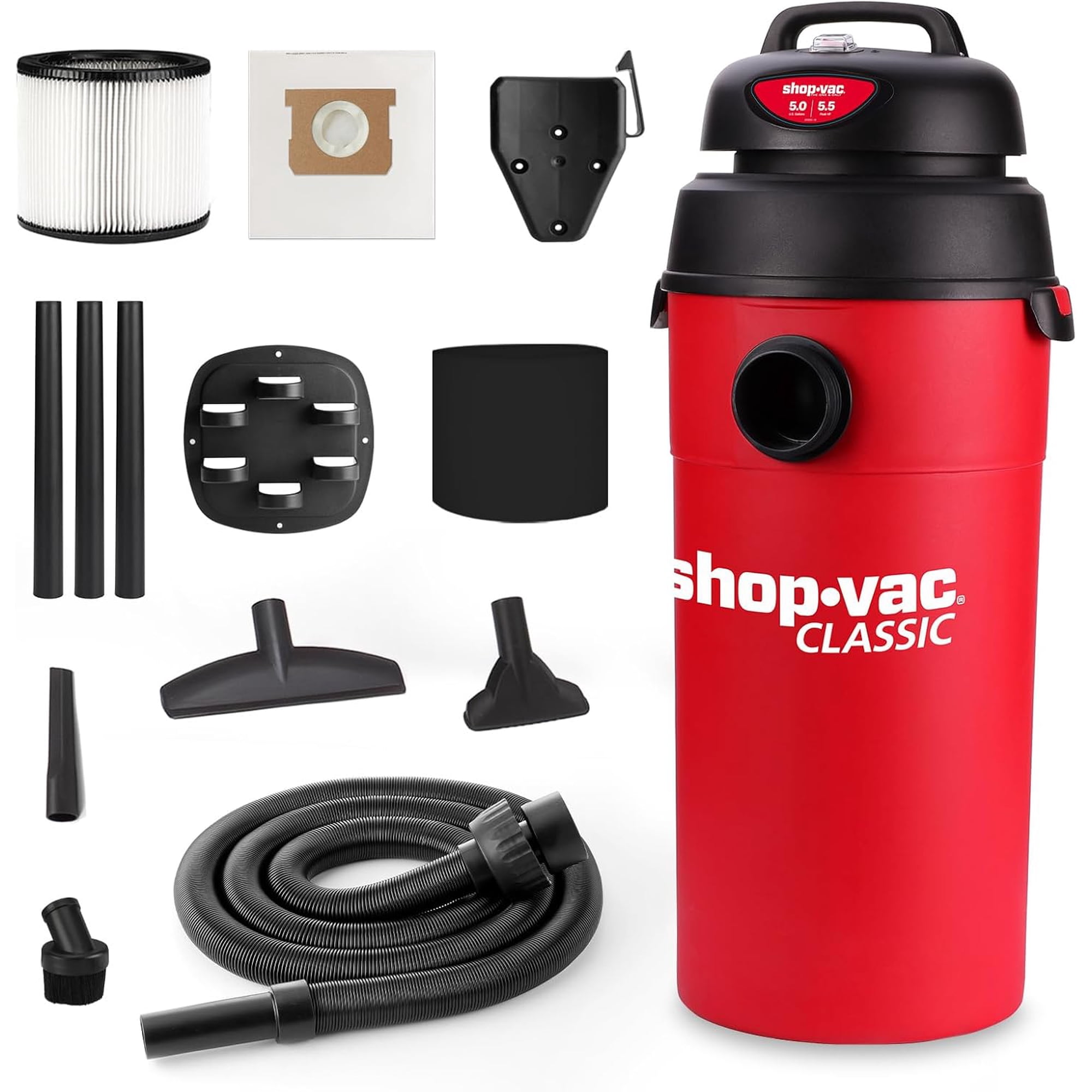 Click here for Ld Seller 5 Gallon 5.5 Peak Hp Wet/Dry Vacuum  Wal... prices