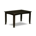 PFT-CAP-T Parfait Gathering Dining Square 54" Table with 18" Butterfly ...