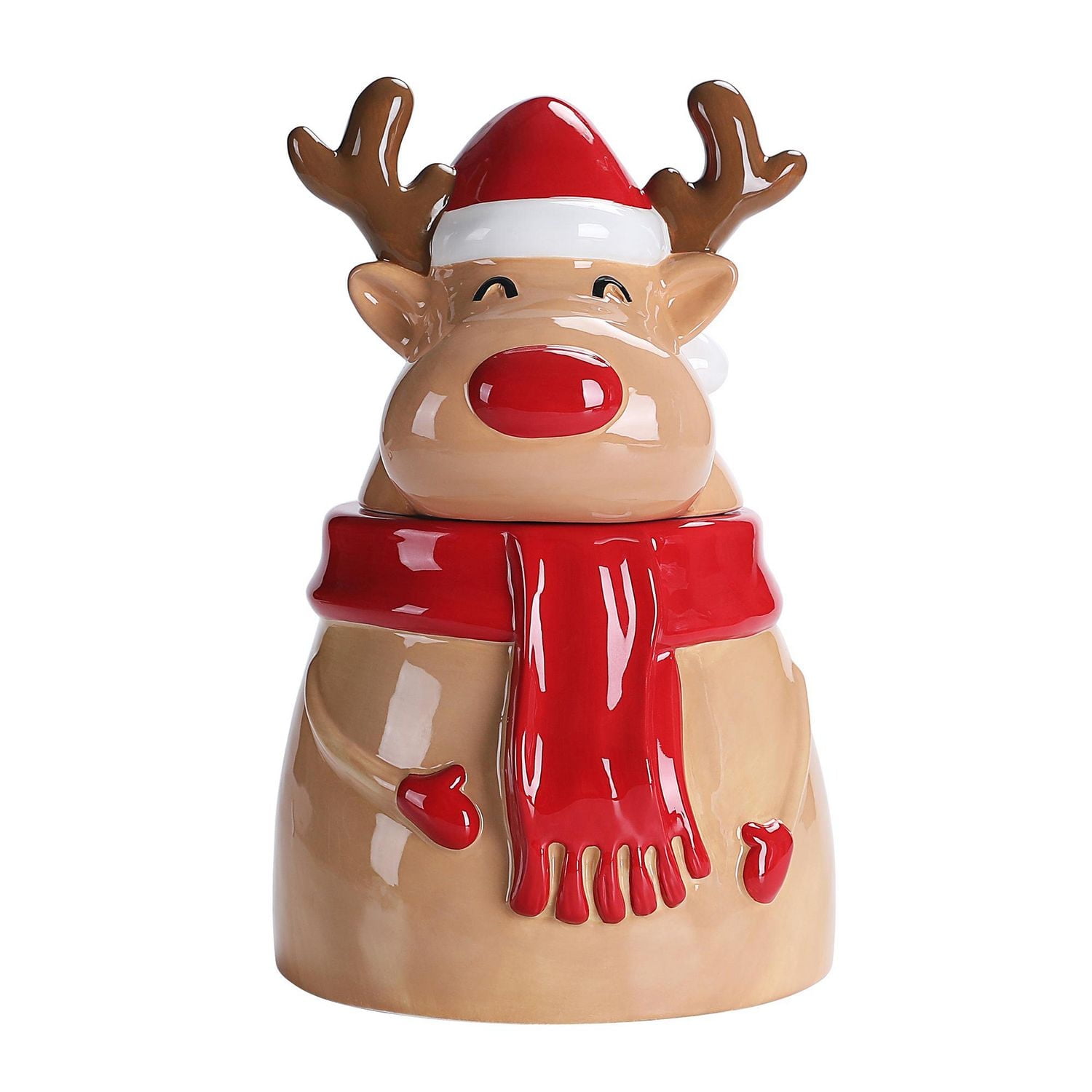 Click here for Holiday Time Reindeer Cookie Jar prices
