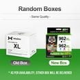 WISDOC 962XL Remanufactured Ink Cartridges, Compatible with HP ...