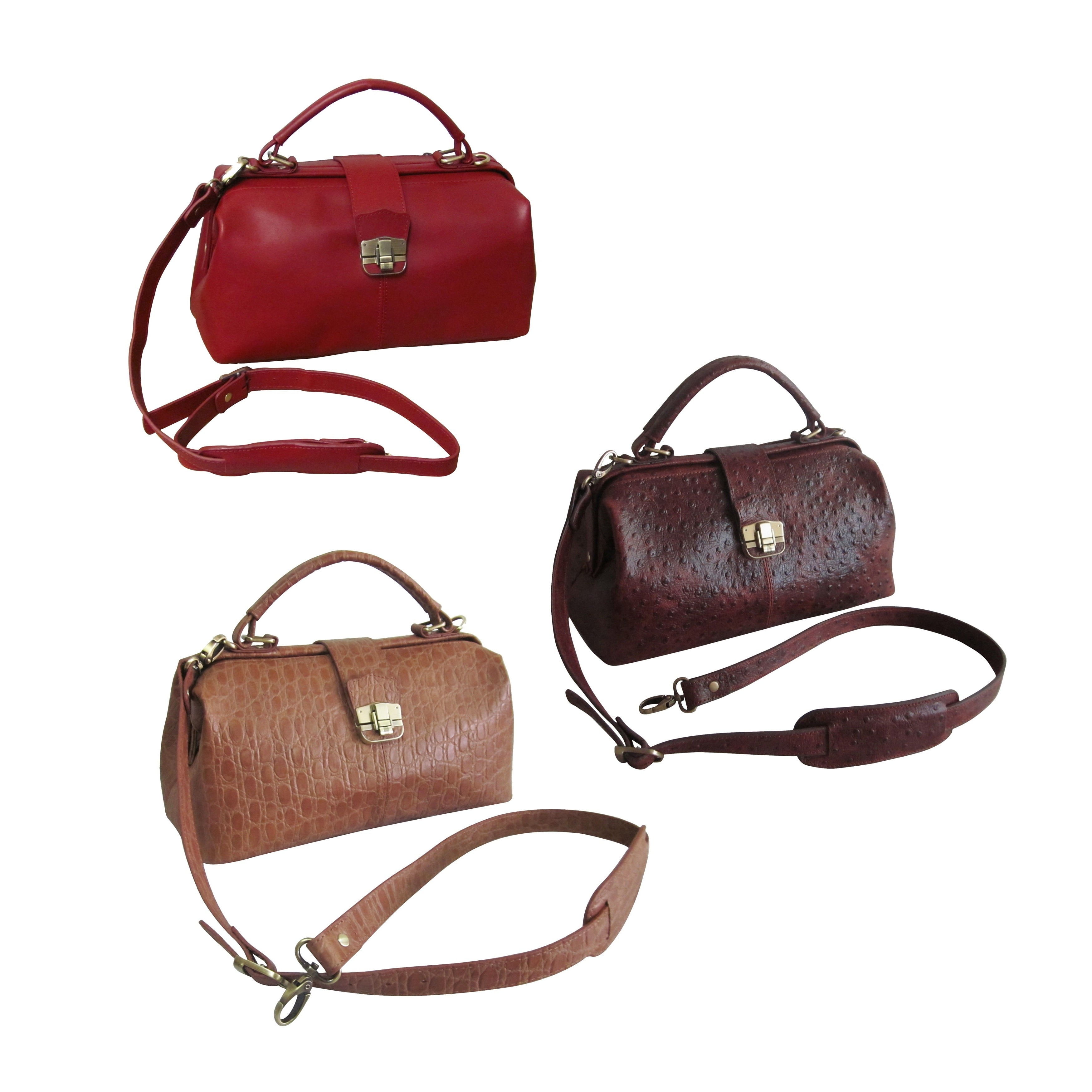 Amerileather Hillary Classic Leather Handbag - Walmart.com