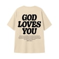 Big Girl's T Shirt Fashion Design Split Short Sleeve Round Neck Blend ...